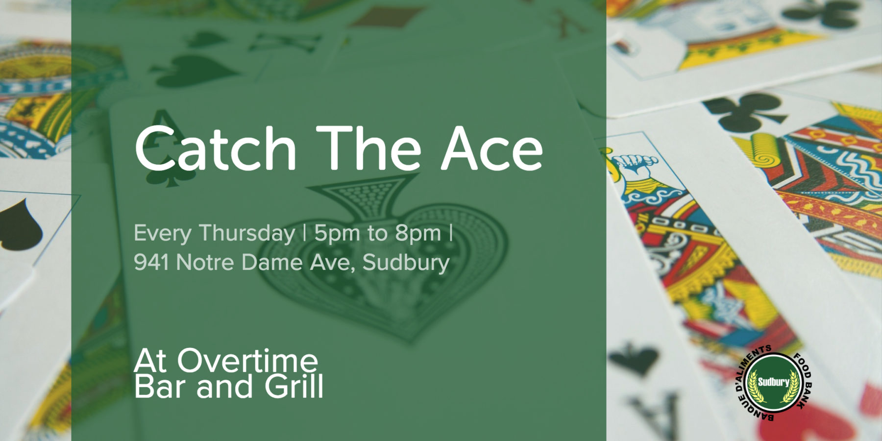 Catch The Ace – Banque d'aliments Sudbury Food Bank