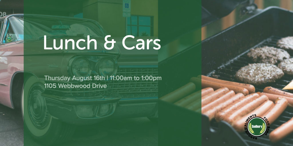 Lunch & Cars – Banque d'aliments Sudbury Food Bank